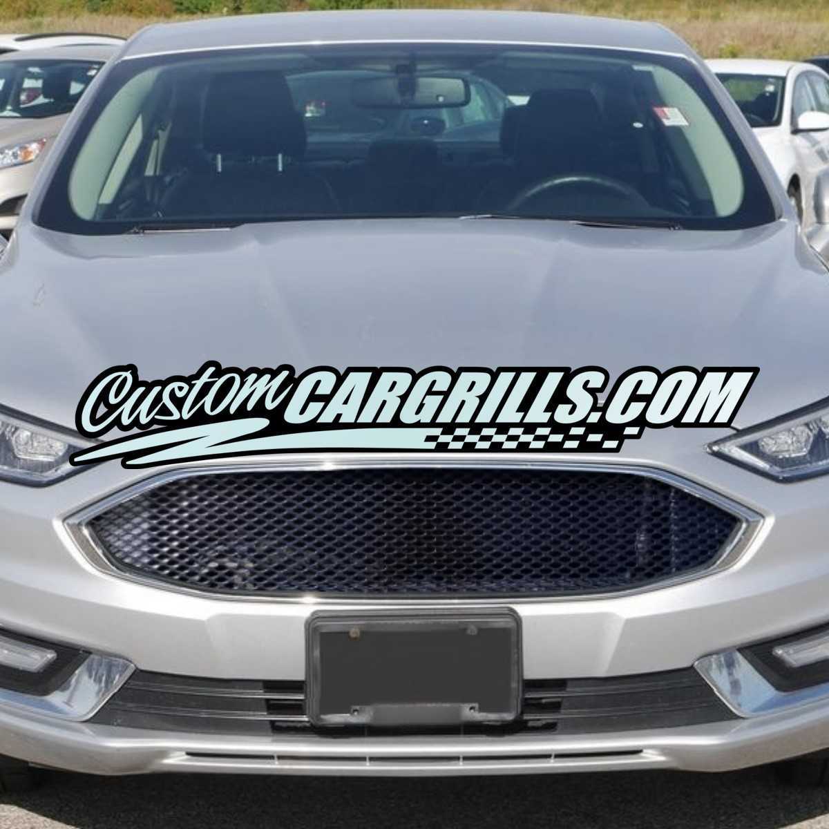 Custom Mesh Grills for Ford Fusion by customcargrills.com