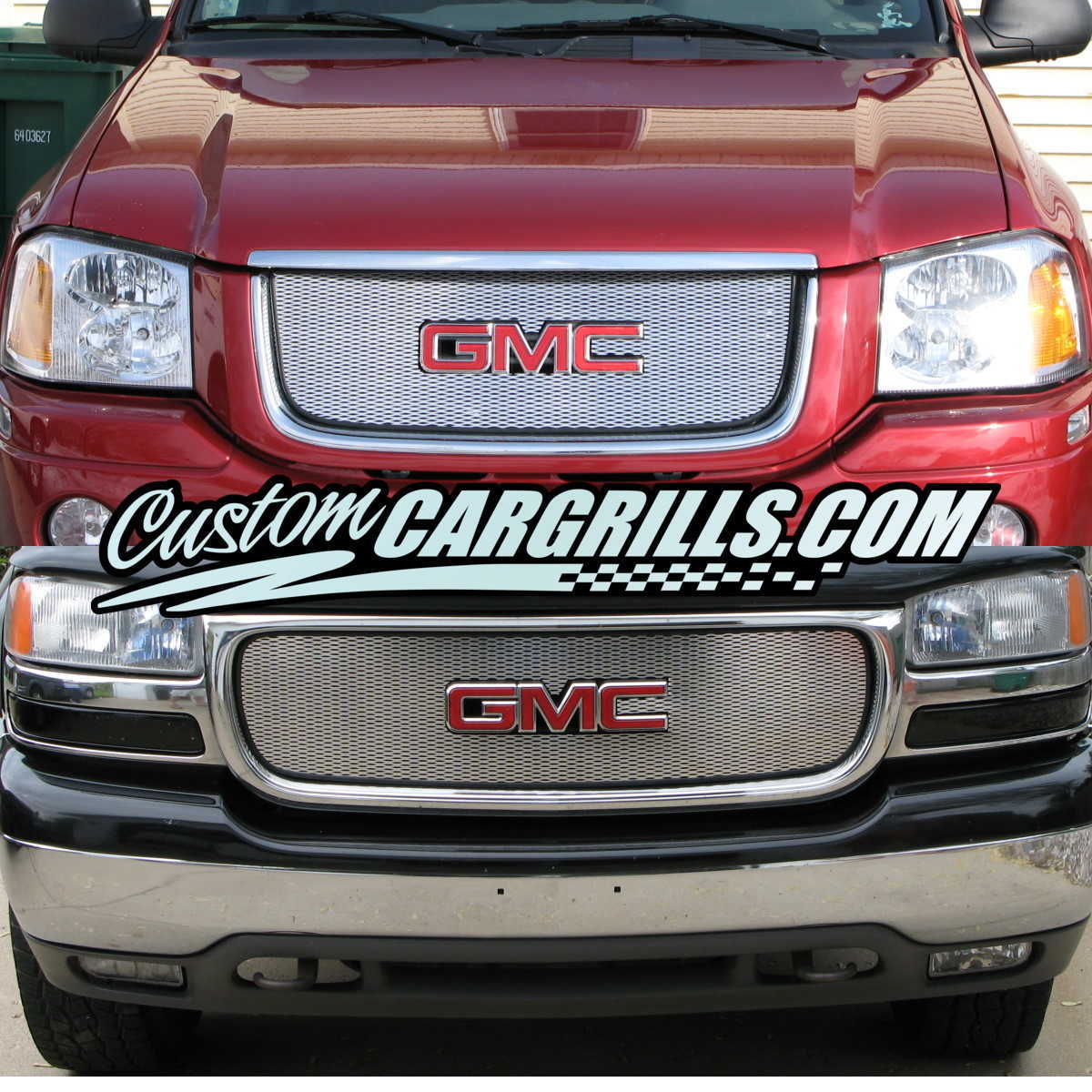Custom Grill Mesh Kits for GMC Vehicles by customcargrills.com