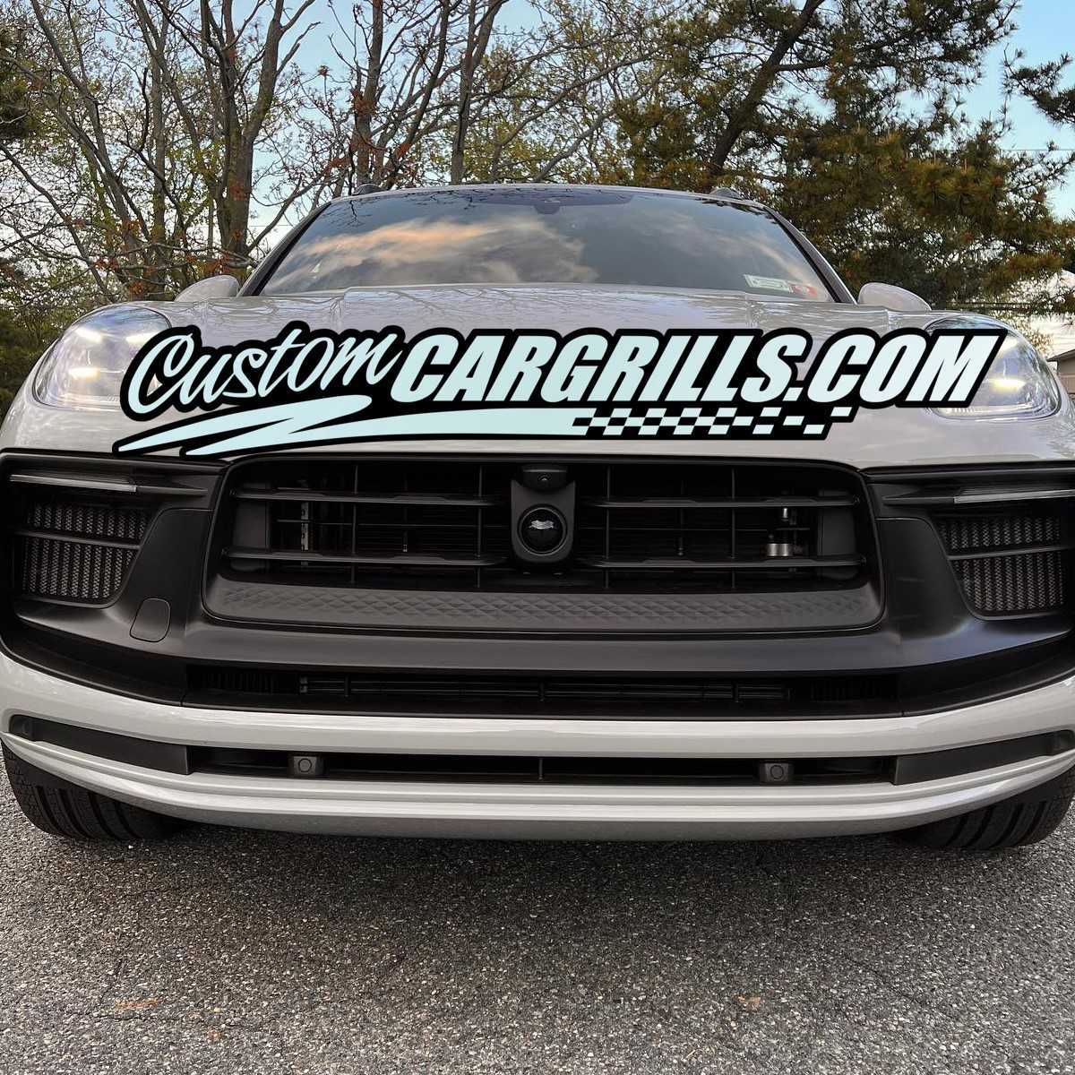 Porsche Macan Radiator Mesh Grills by customcargrills