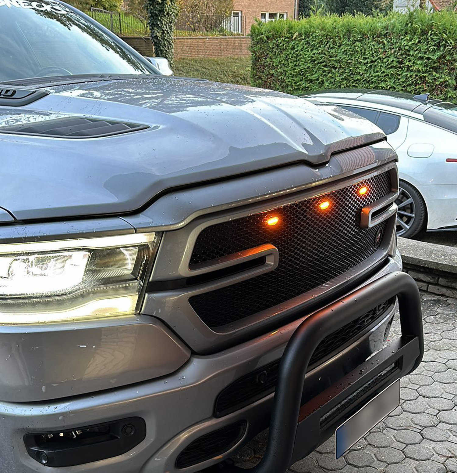 2019 - 2024 Dodge Ram 1500 Mesh Grille Piece by customcargrills