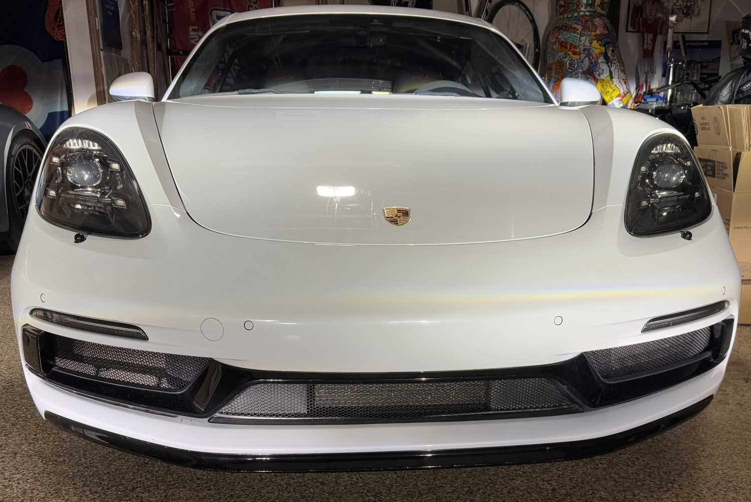 2017 - 2025 Porsche Cayman GTS & Boxster 718 Radiator Grill Mesh Set by ...