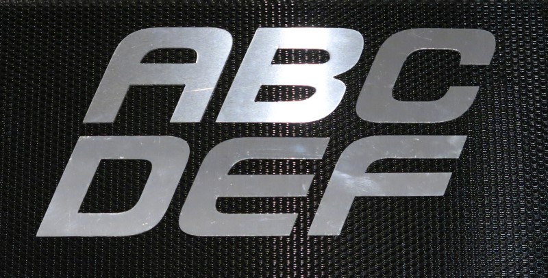 Grill Lettering & Emblems by customcargrills