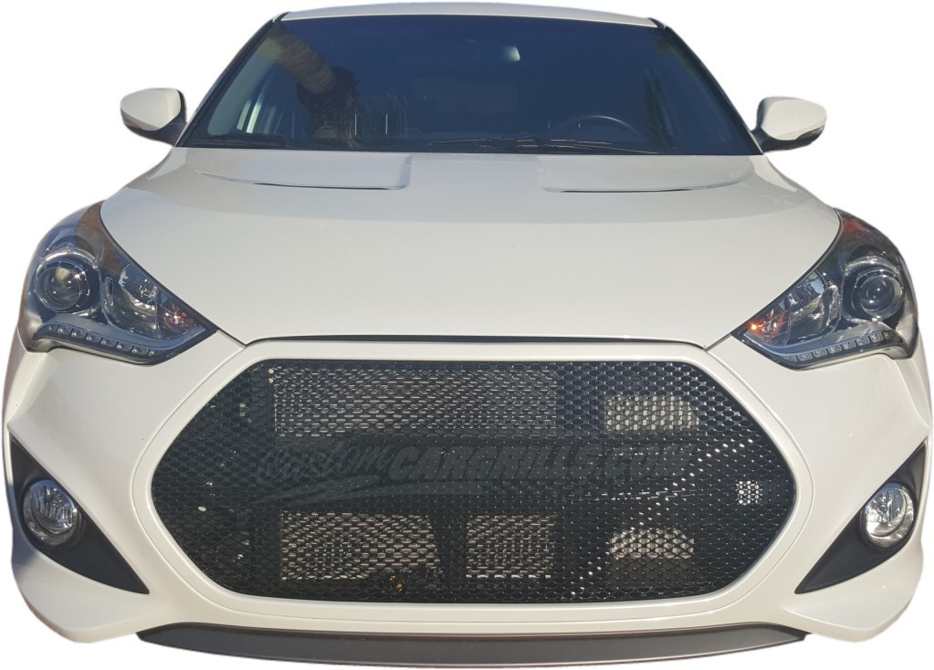 2012-16 Hyundai Veloster Turbo Mesh Grill Insert kit by customcargrills