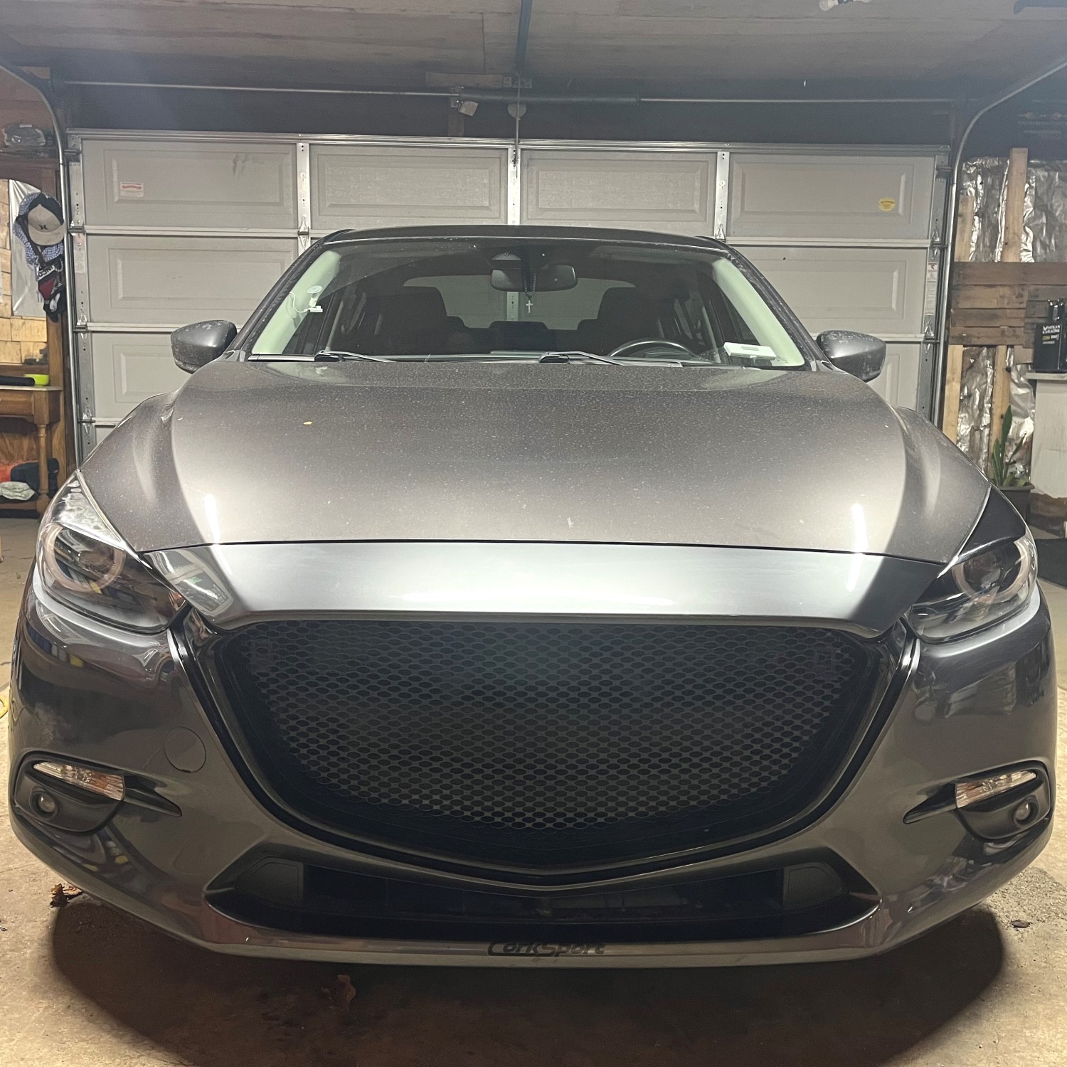 Customer-Created Perf GT Mesh Grille Install on a 2018 Mazda 3 GT
